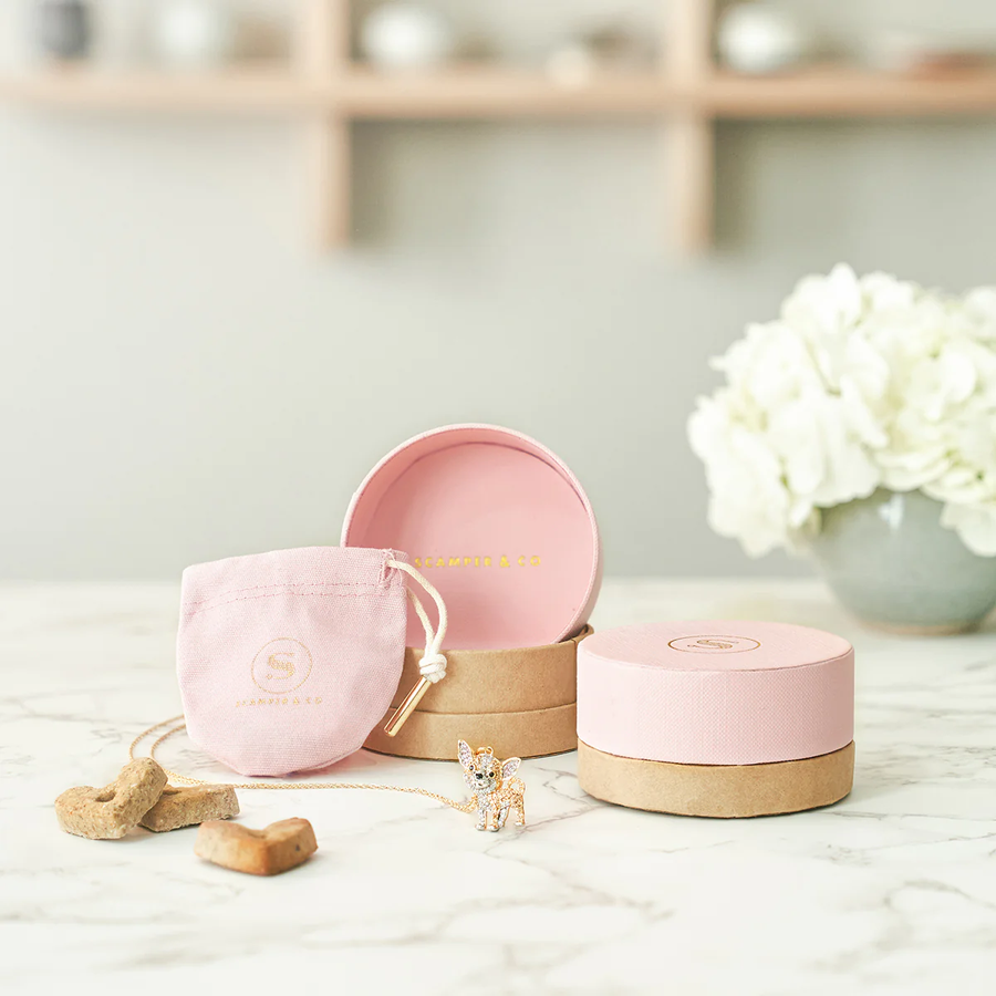 Corgi Sterling Silver Pendant Necklace