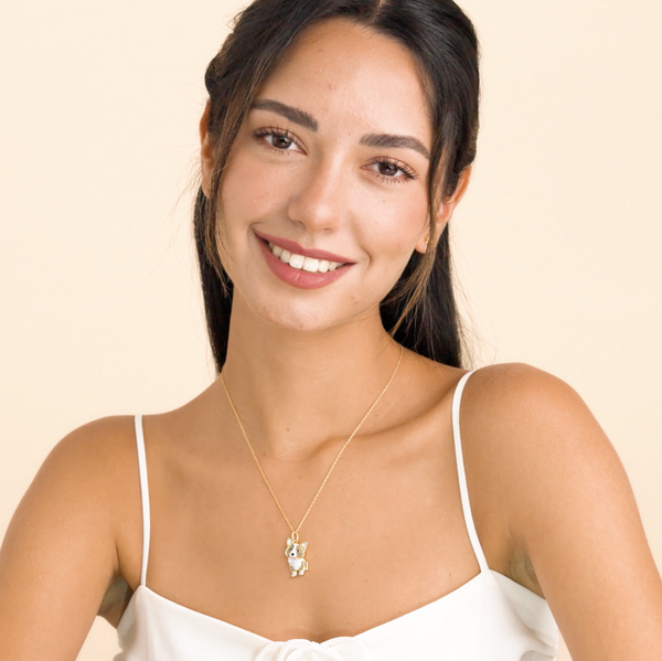 Corgi Sterling Silver Pendant Necklace